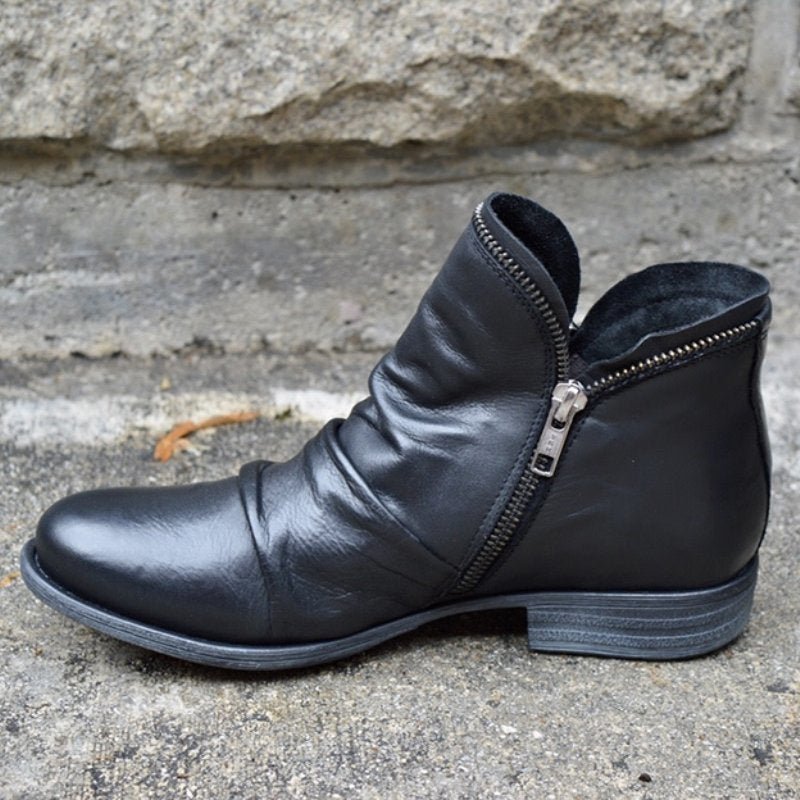 Brigitte Leather Boots – Amawinc